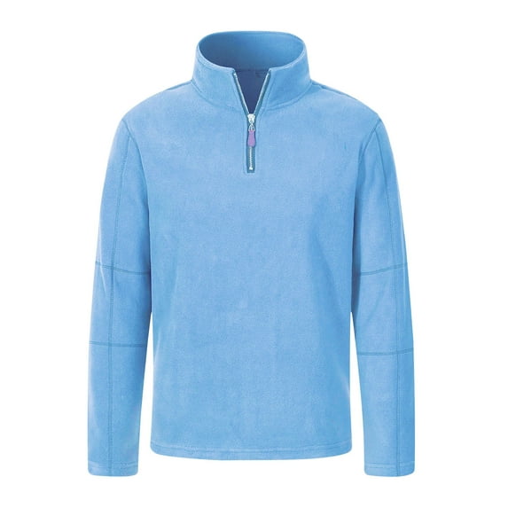 Hinvhai Mens Corduroy Sweatshirt Casual Stand Collar Quarter Zip ...