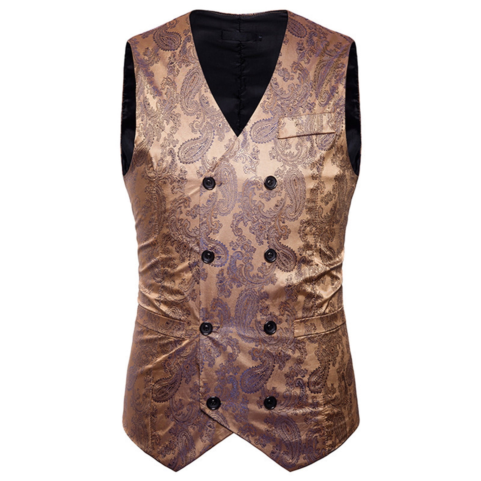 Hinvhai Mens Tudor Vest Victorian Suit Vest Tudor Jerkin Gothic ...