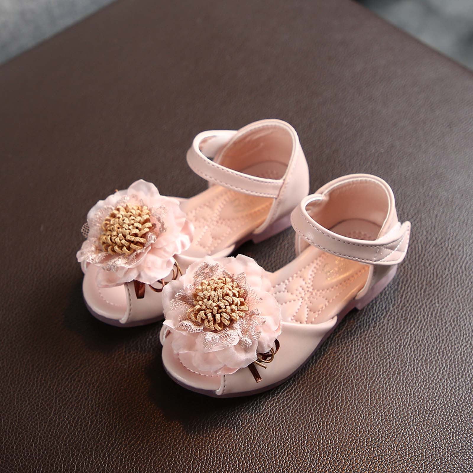 Hinvhai Toddler Fashion Mary Jane Shoes Clearance,Kid Girl Casual ...