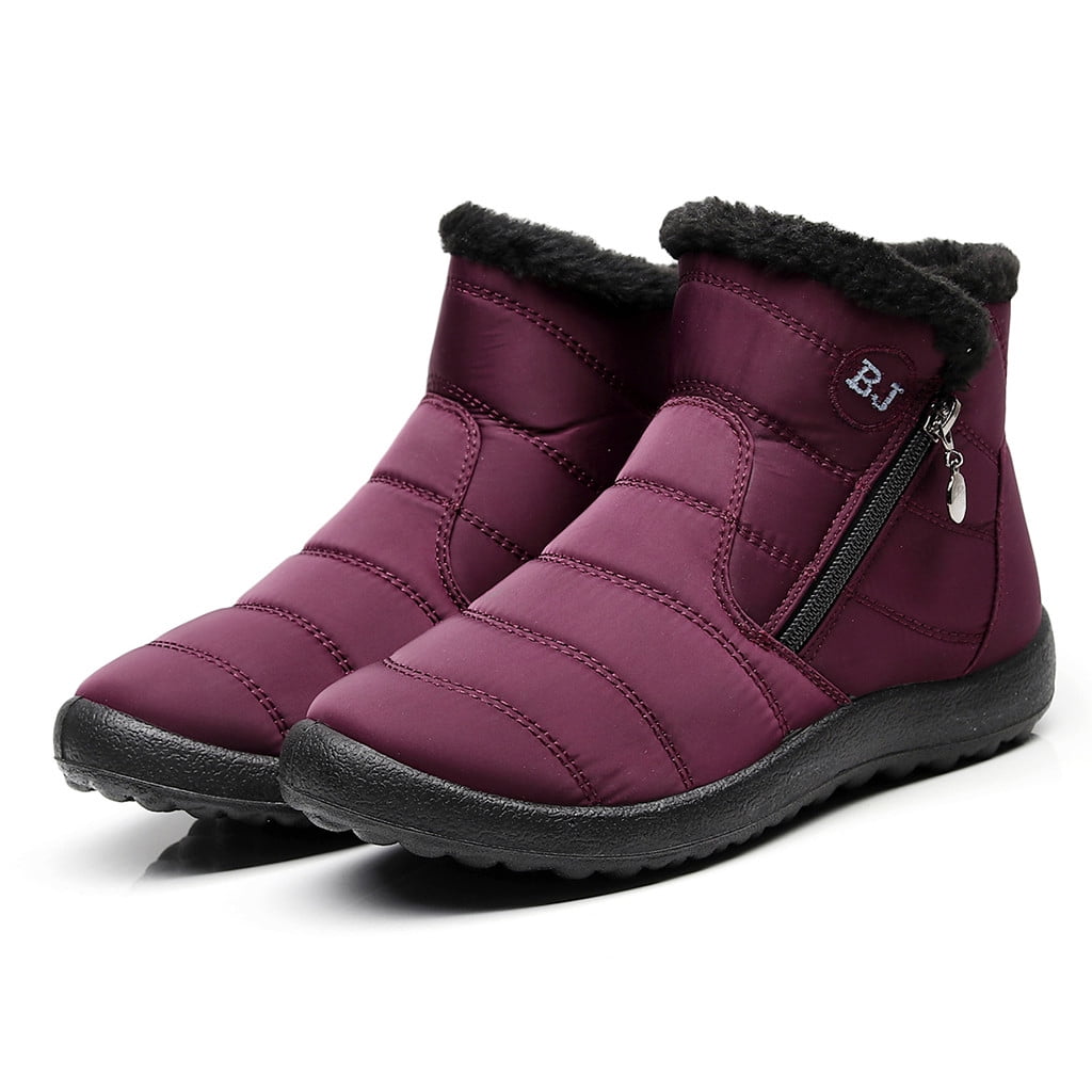 Hinvhai Womens Winter Warm Snow Boots Clearance,Casual Classic ...
