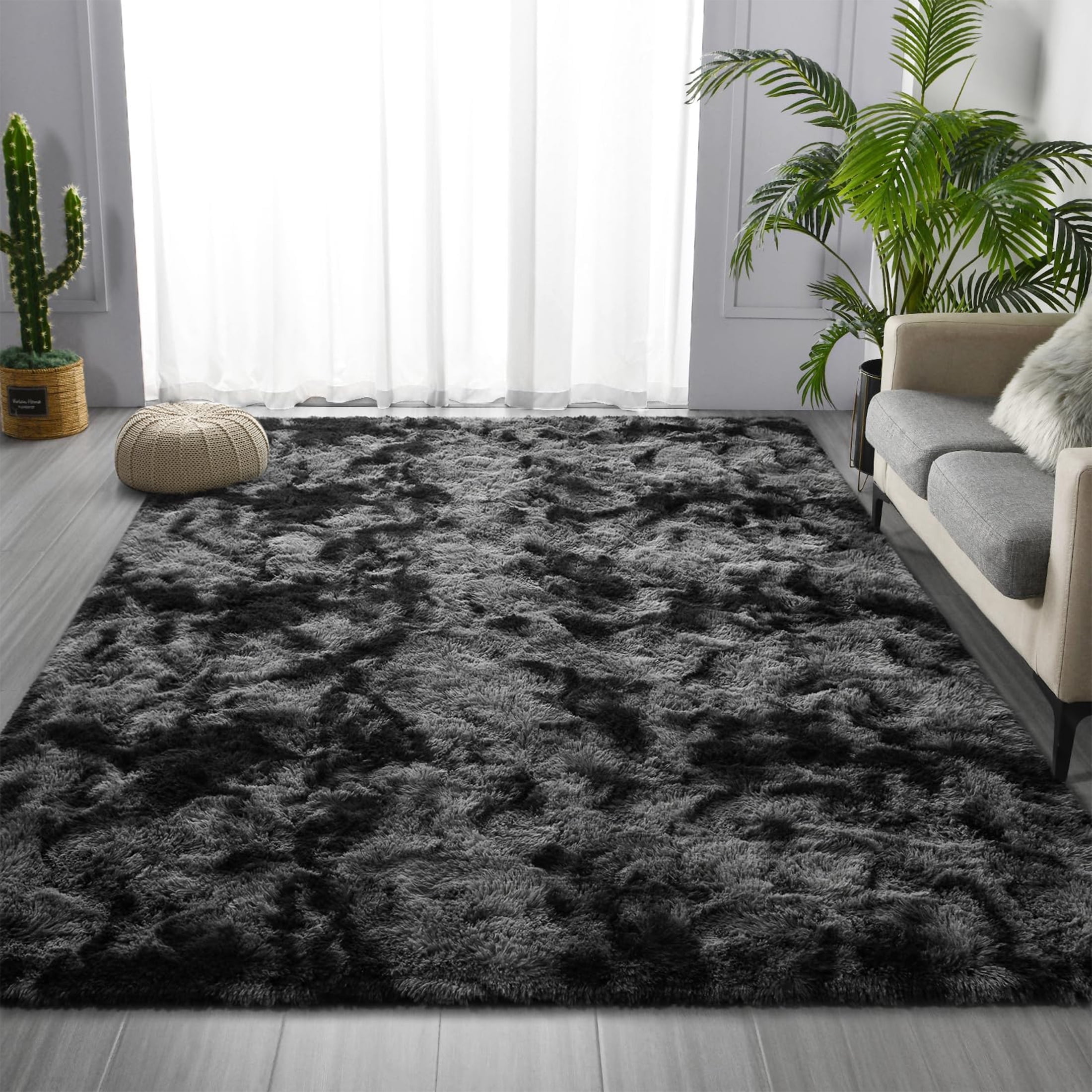 HioHa Soft Large Thick Area Rugs, 10x8ft Modern Shaggy Rugs for Living ...