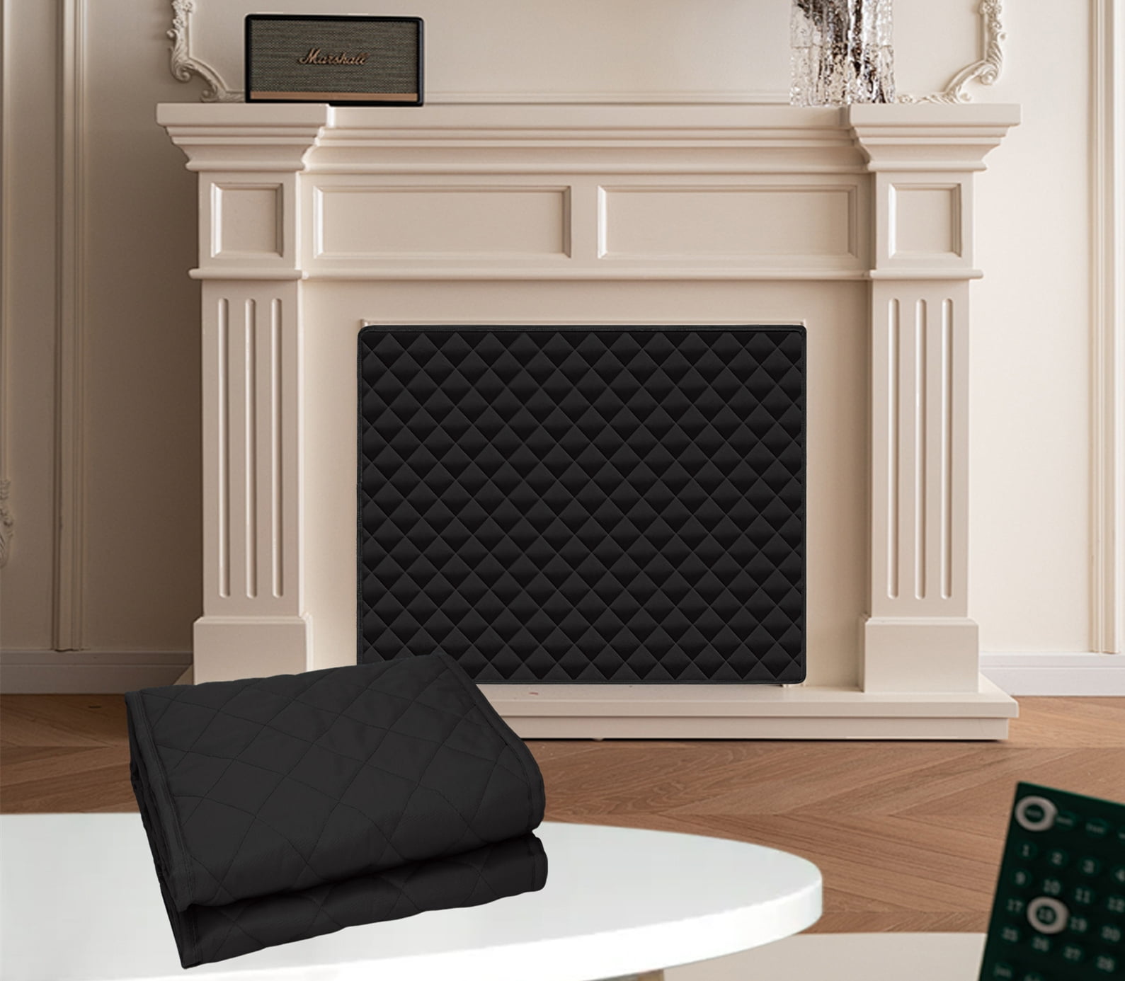 HioHa Magnetic Fireplace Indoor Fireplace Covers Keep Drafts Out Stops ...