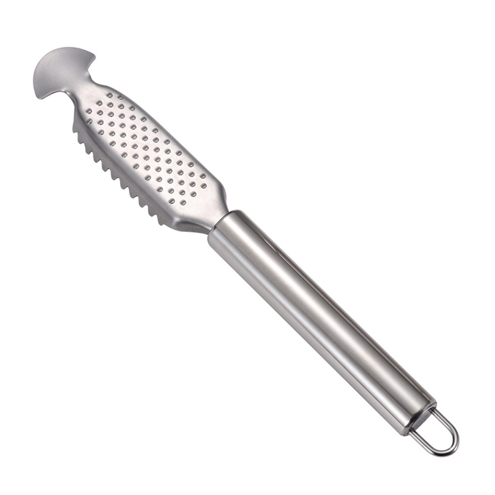 Hioecau Fish Scaler,Fish Scaler Tool Stainless Steel Fish Descaler with ...