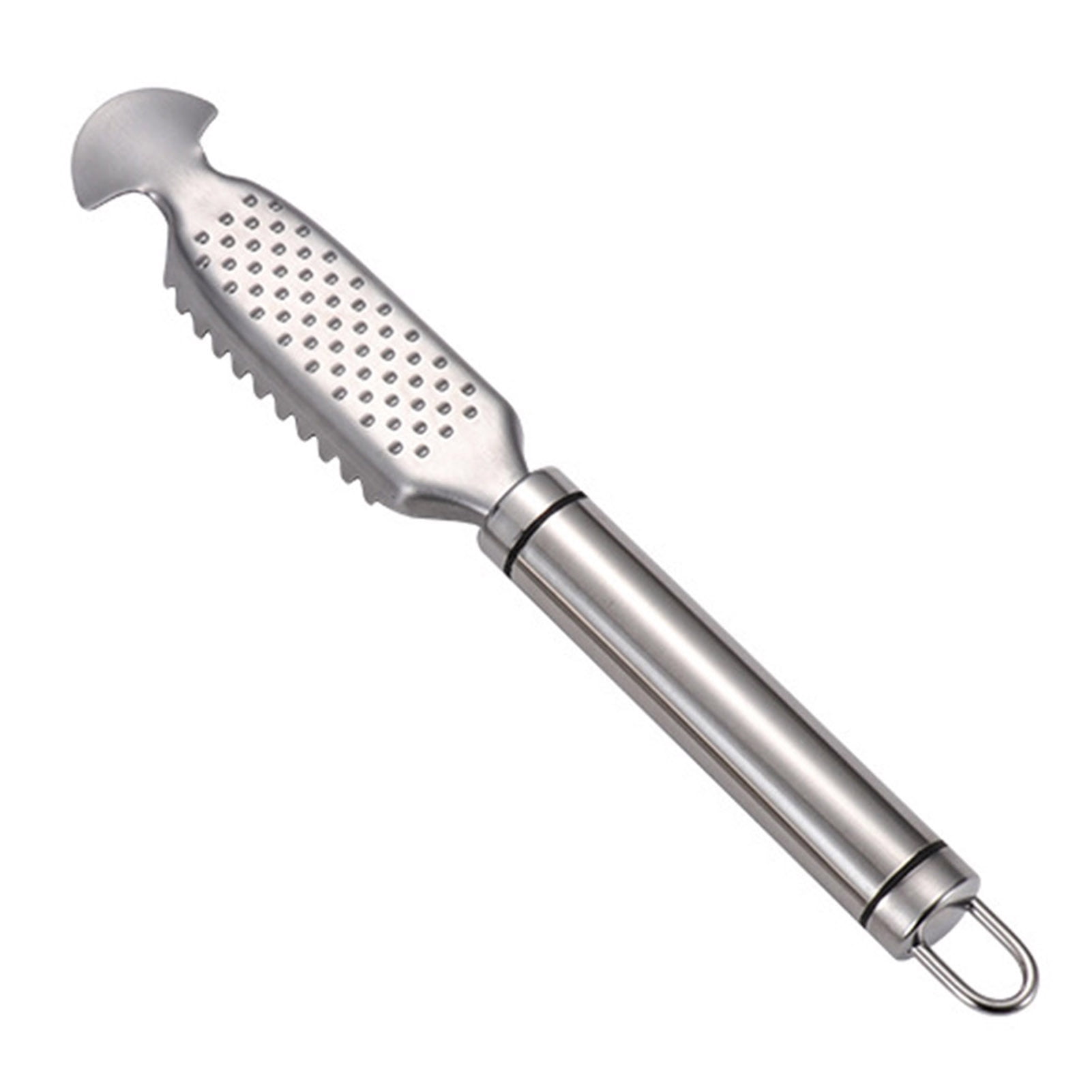 Hioecau Fish Scaler,Fish Scaler Tool Stainless Steel Fish Descaler with ...