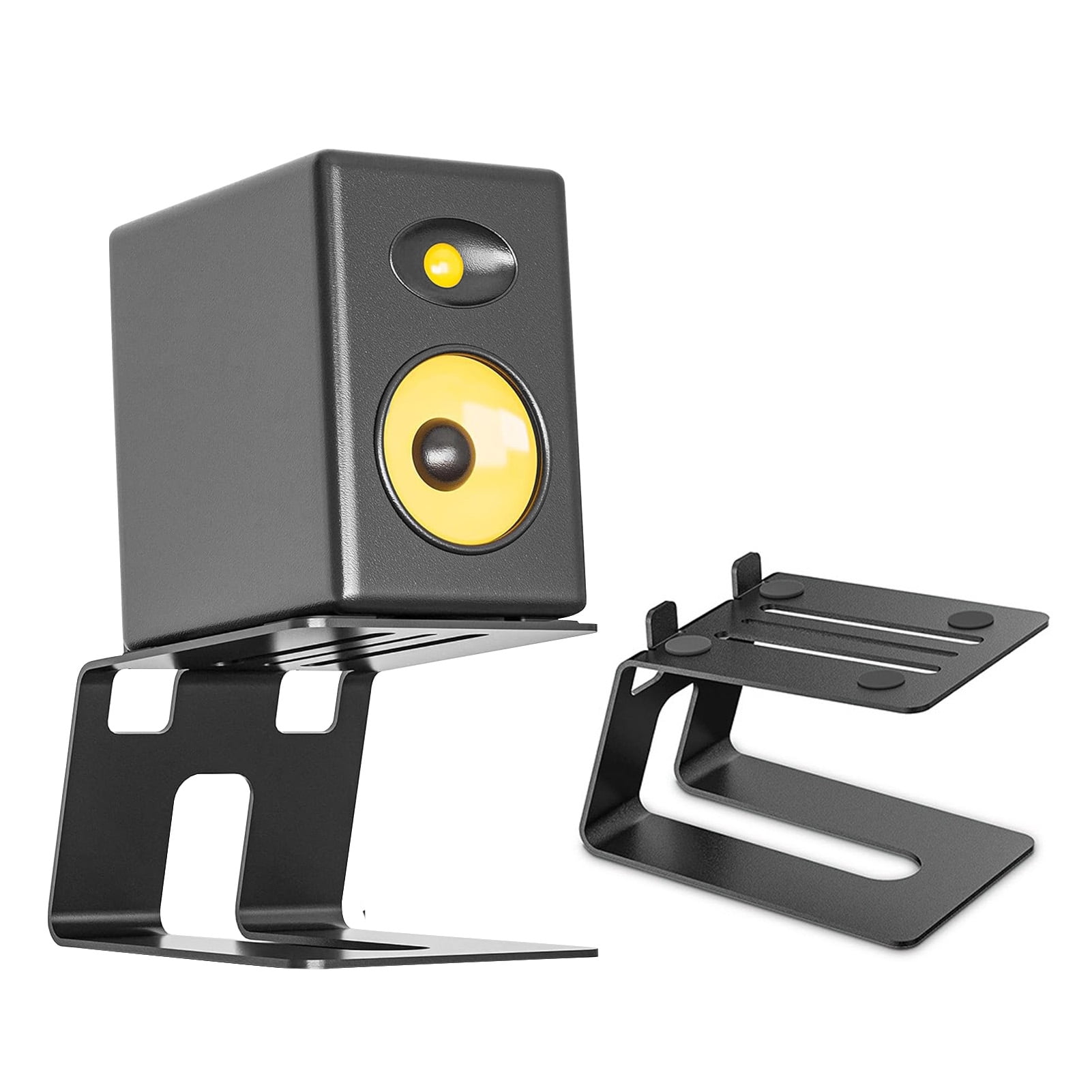 Hioecau Speaker Stand,phoe 2Pcs Desktop Speaker Stand Monitor Riser ...