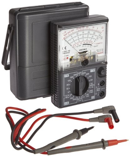 Hioki 3030-10 HiTester Manual-Ranging, Average-Sensing Analog ...