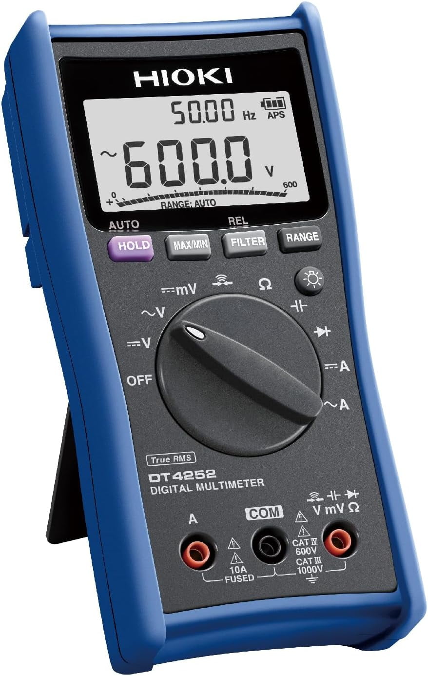 Hioki DT4252 Standard Digital Multimeter with Direct Current Input for ...