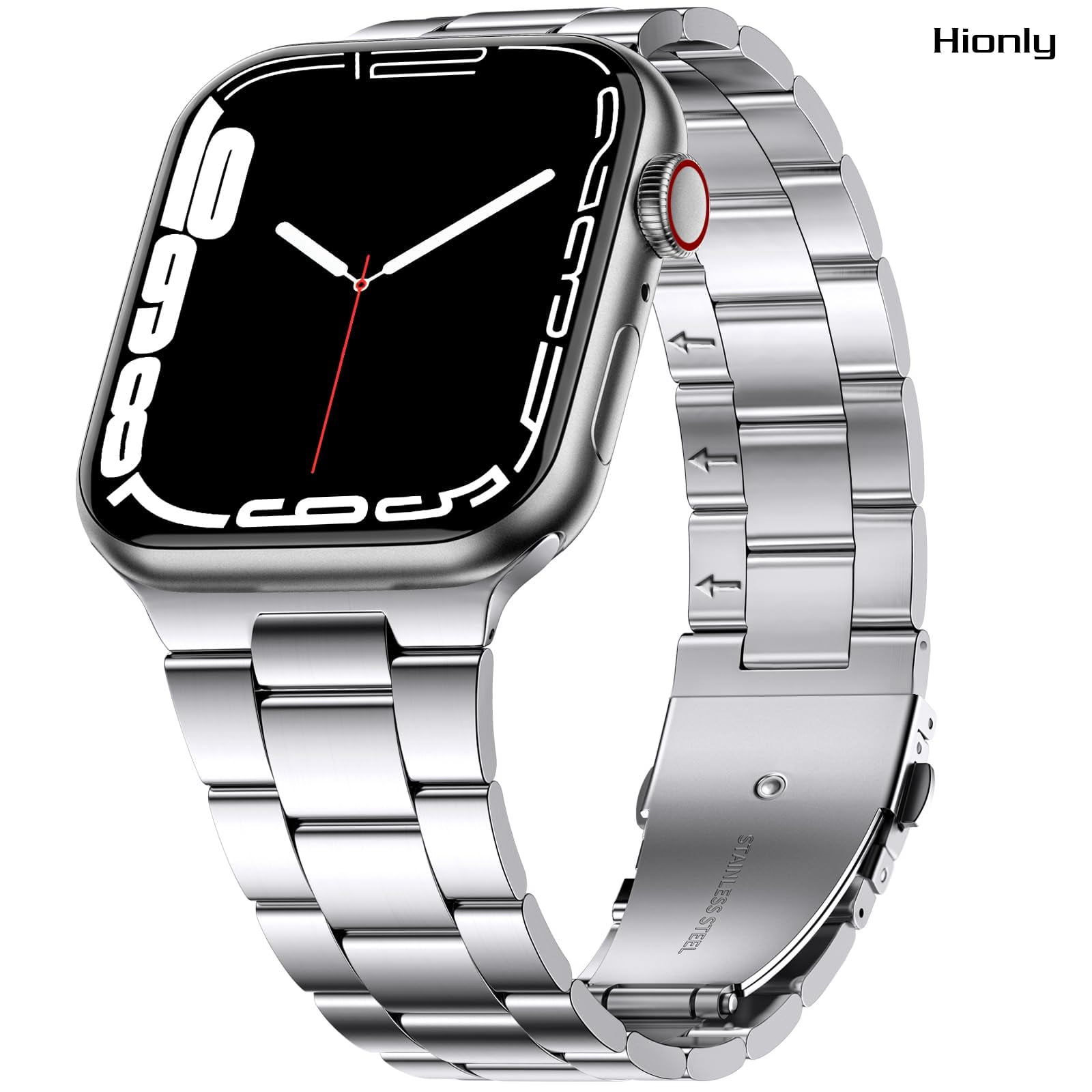 Hionly Stainless Steel Band Metal Compatible with Apple Watch Bands and ...