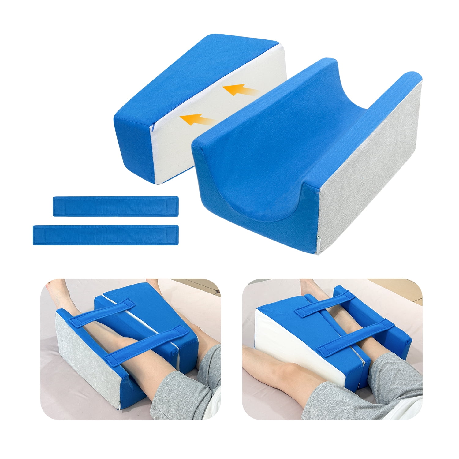 Hip Abduction Pillow for Hip Replacement Surgery, 2-in-1 Post Op ...