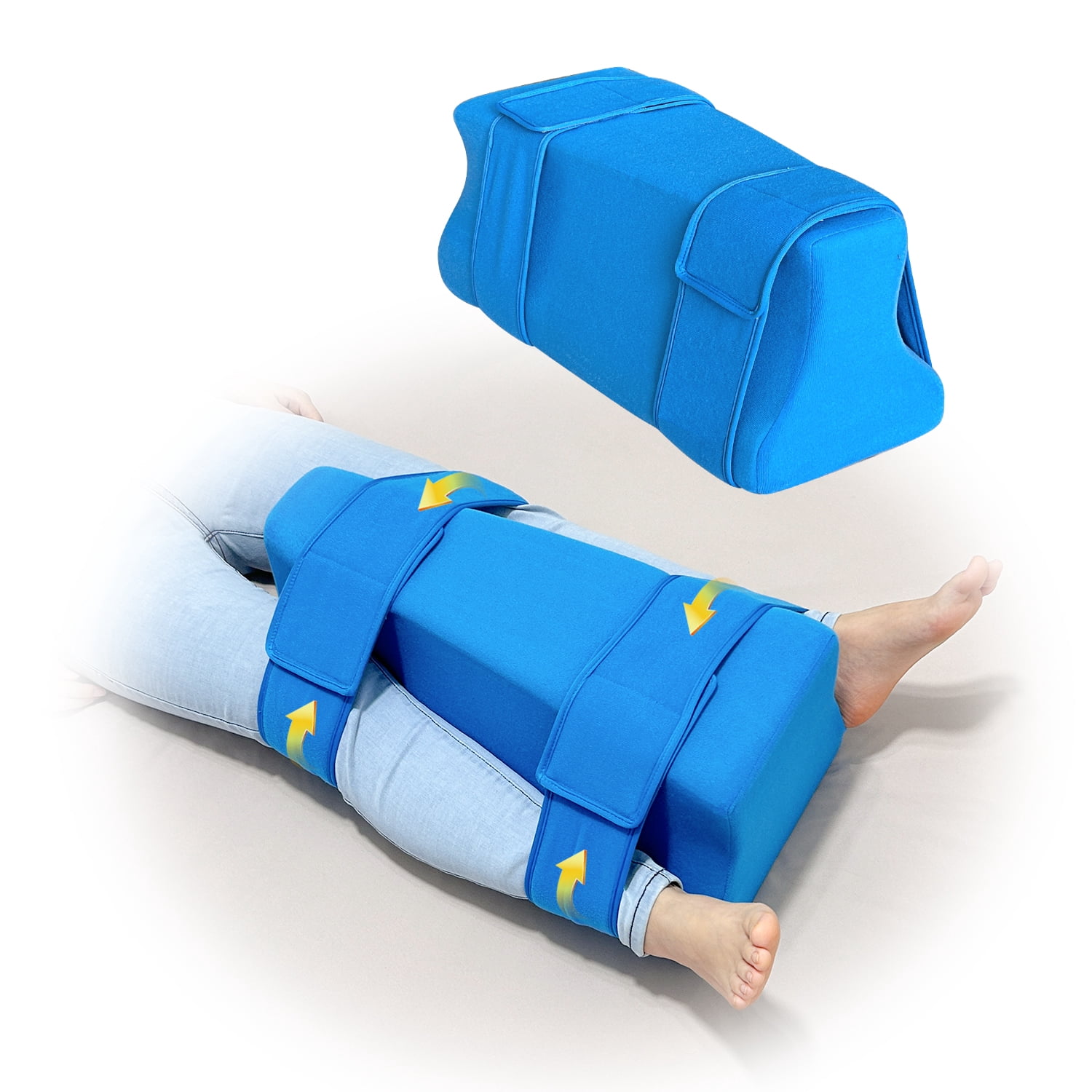 Zelen Hip Abduction Pillow Foam Wedge with Adjustable Straps for Post ...