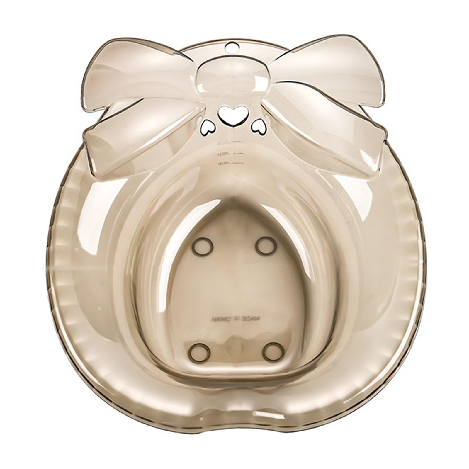 Hip Bath Sitz Bath Basin Anti Over Wide Seat Soothes and Cleanse Toilet ...