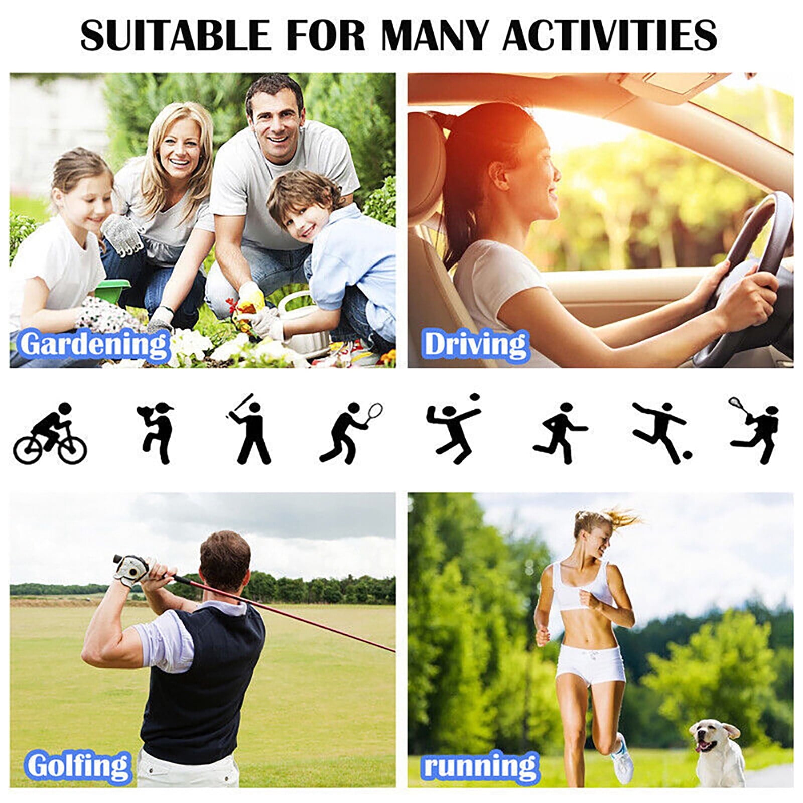Hip Brace, Men and Women Adjustable Hip Groin Stabilizer for Quadriceps ...