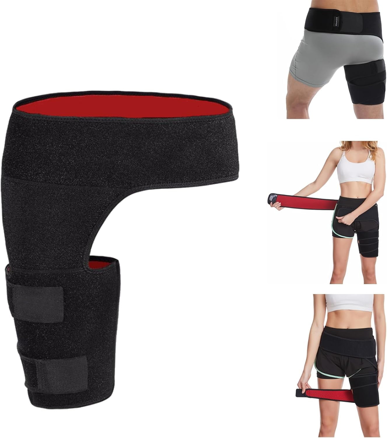 Healthy Lab Co. Sciatica Hip Brace for Back, Leg, SI Joint Support ...