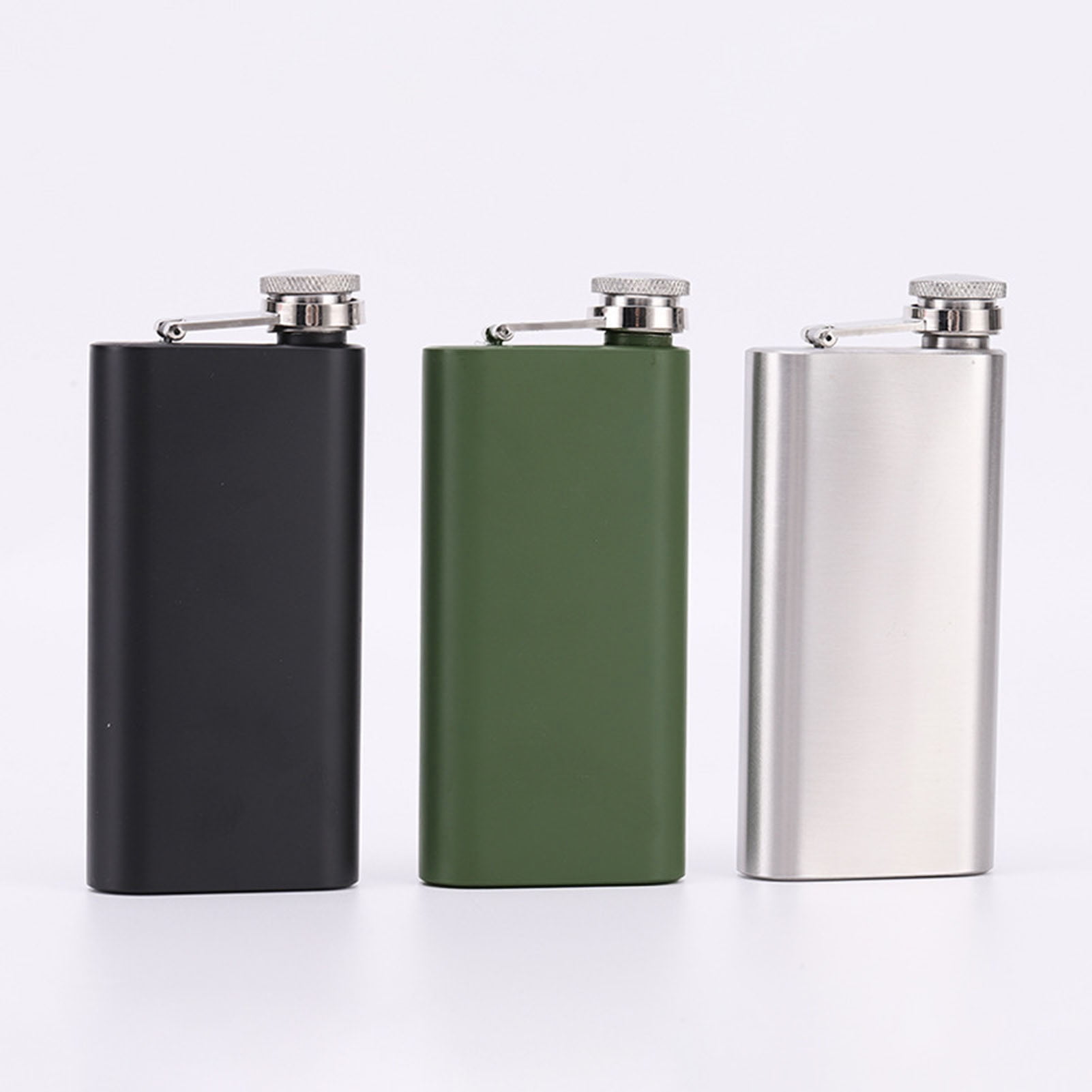 Hip Flask Leak-proof Good Sealing Compact Size Food Grade Easy to Carry ...