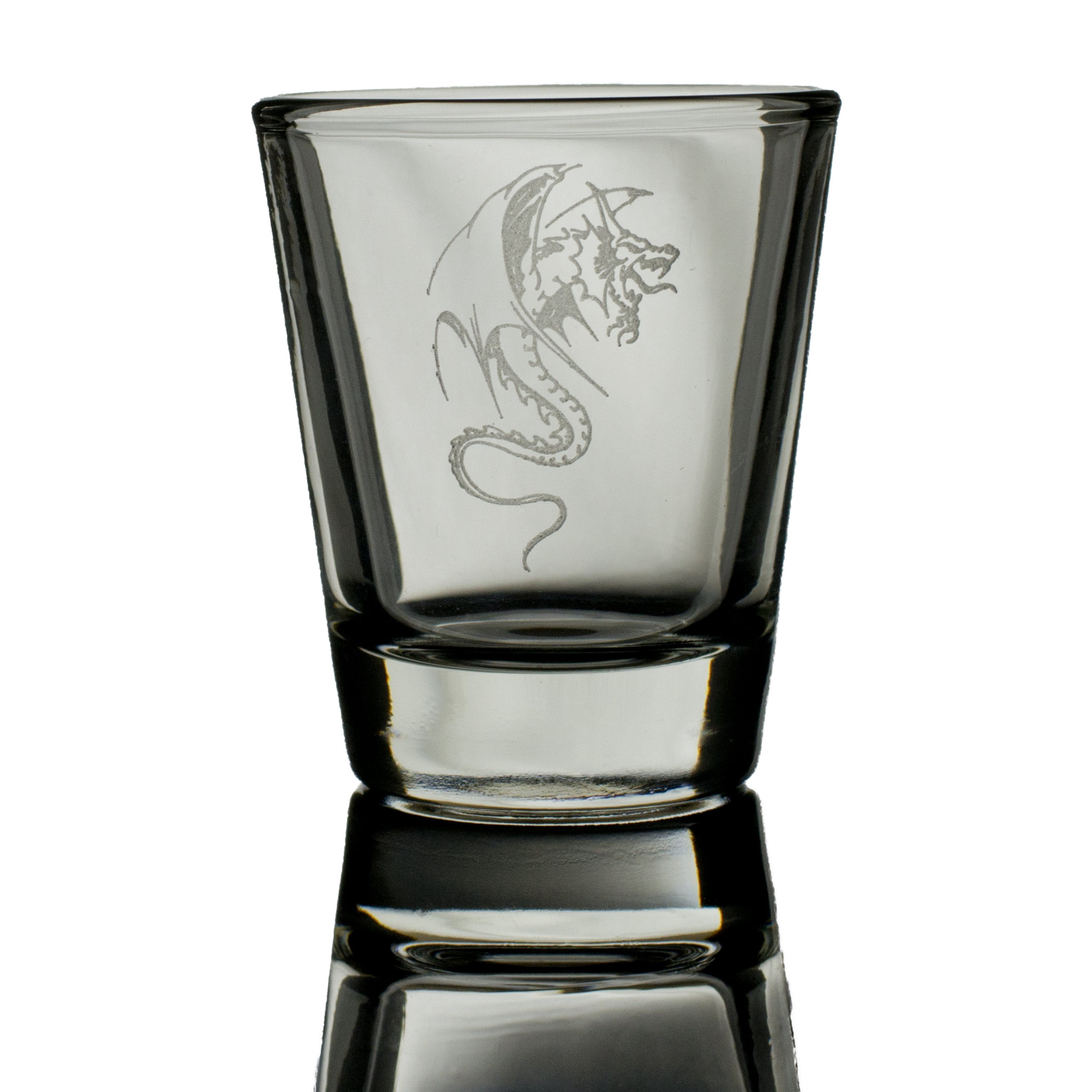 Hip Flask Plus Dragon Three Machine Engraved Shot Glass - Walmart.com