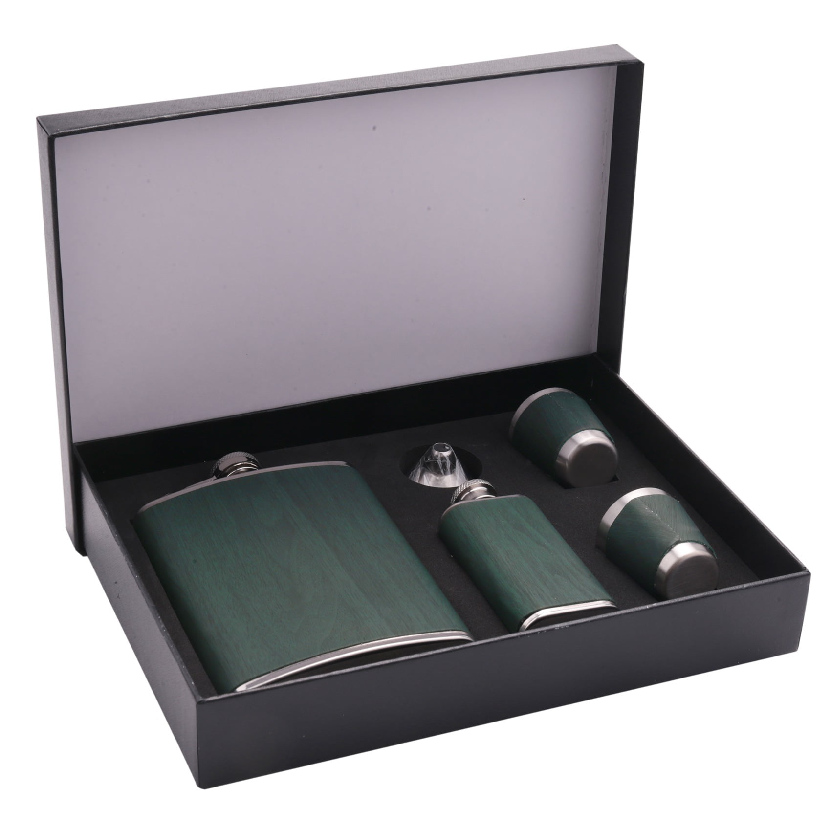 Hip Flask Set Stainless Steel Flask of Gifts for Men 260ML Bar Party ...
