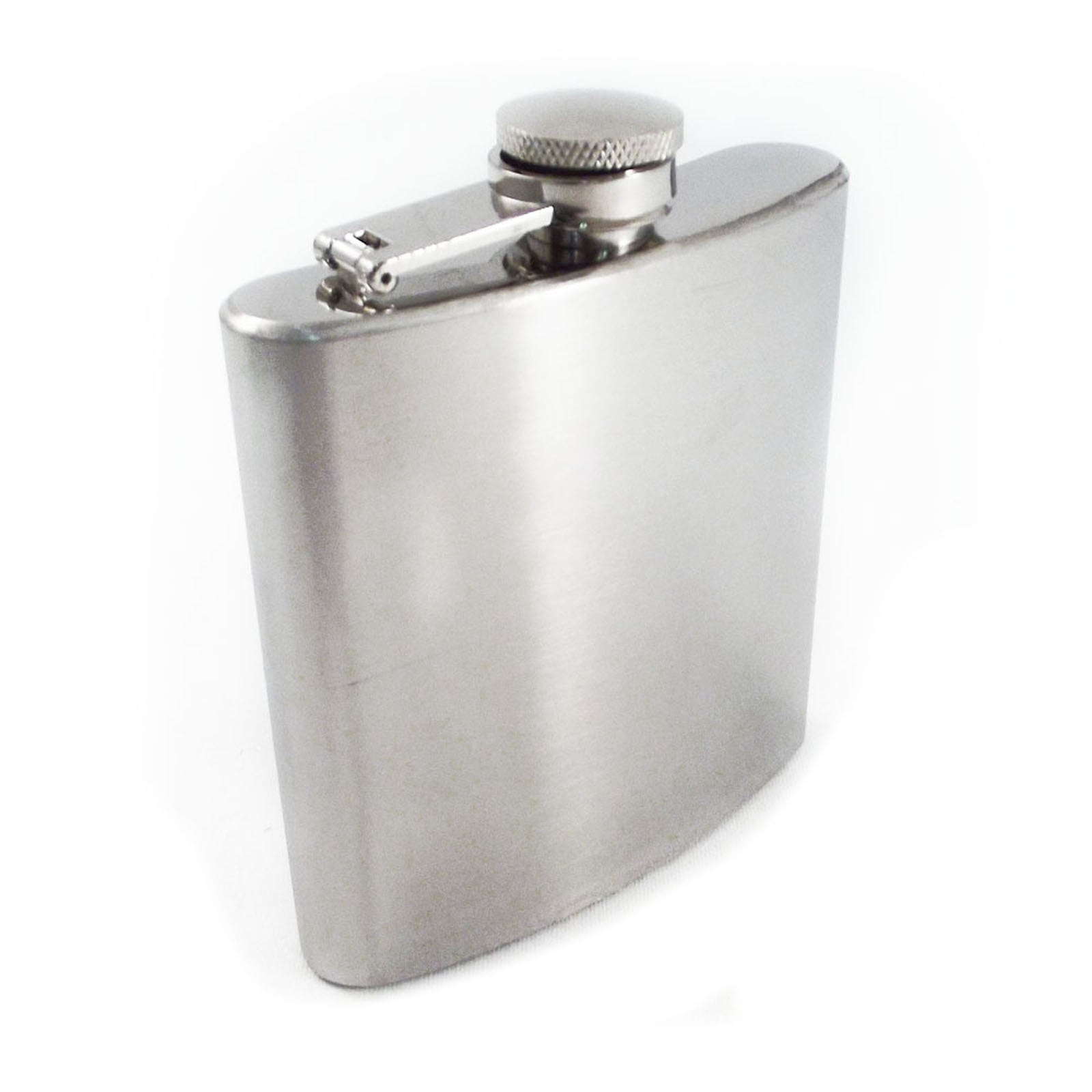 Hip Flask Stainless Steel 6oz Alcohol Concealed Drinkware - Walmart.com