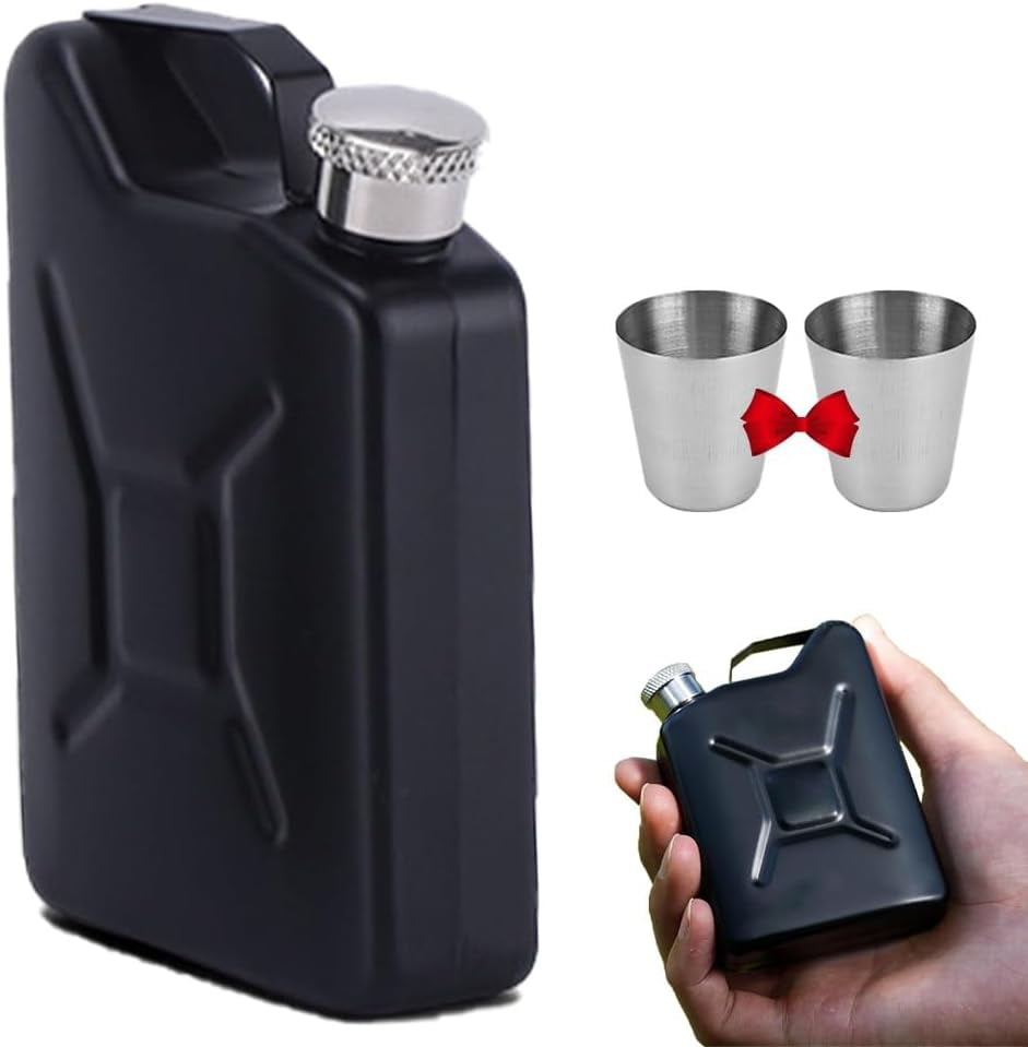 Hip Flask - Travel Flask for Liquor, Pocket Flasks, Stainless Steel ...