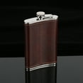 Hip Flasks for Liquor, 5/6/7/8/9/10 Oz Stainless Steel Leakproof Thin ...