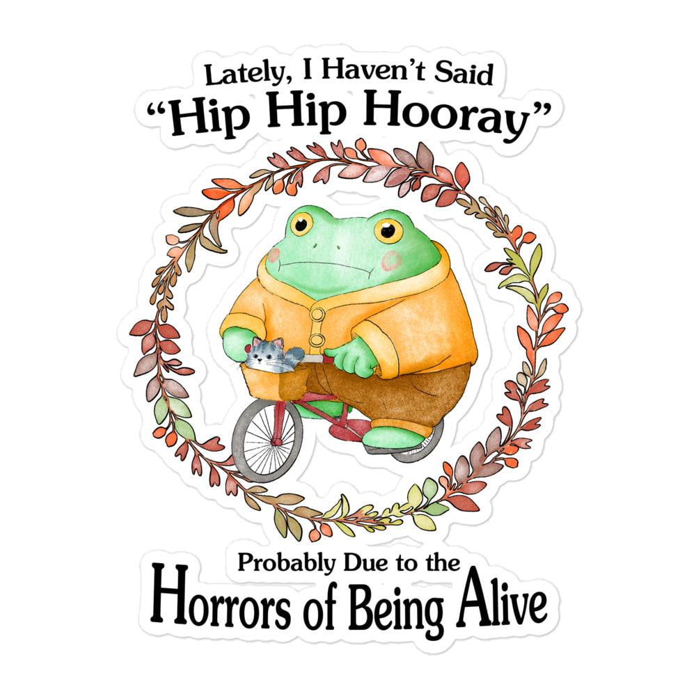 Hip Hooray Bubble-Free Stickers Vinyl Decal Cute Sticker Aesthetic ...