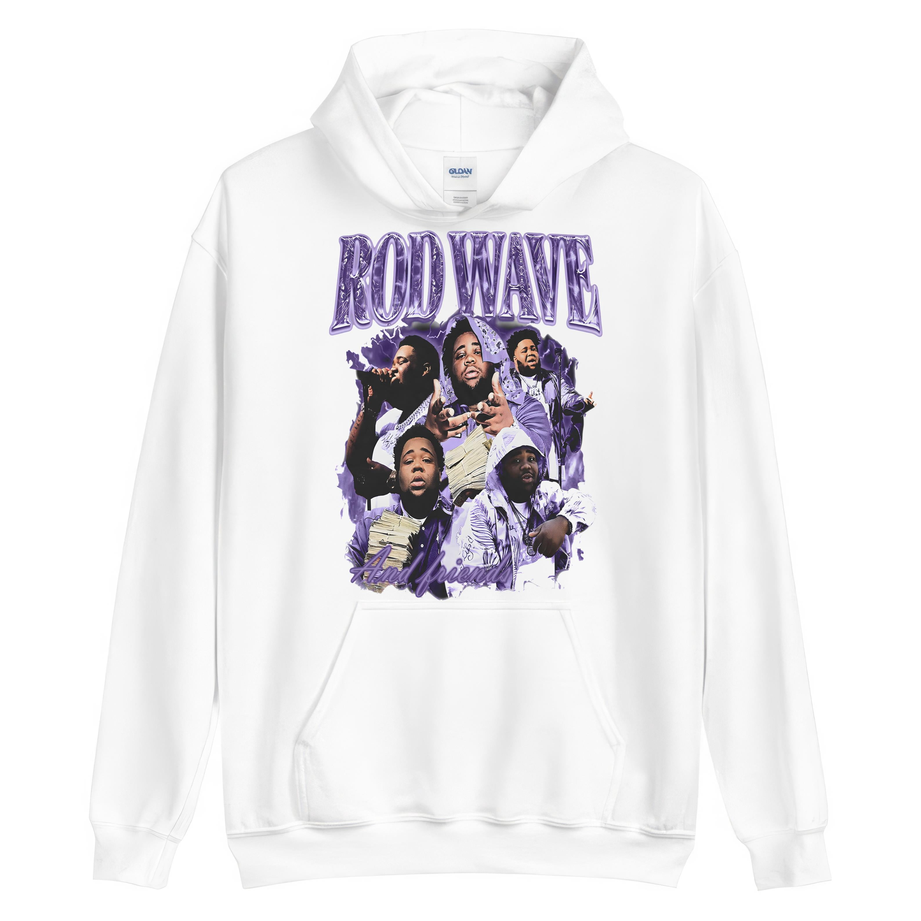 Hip-Hop Artist & Crew White Graphic Tee - Walmart.com