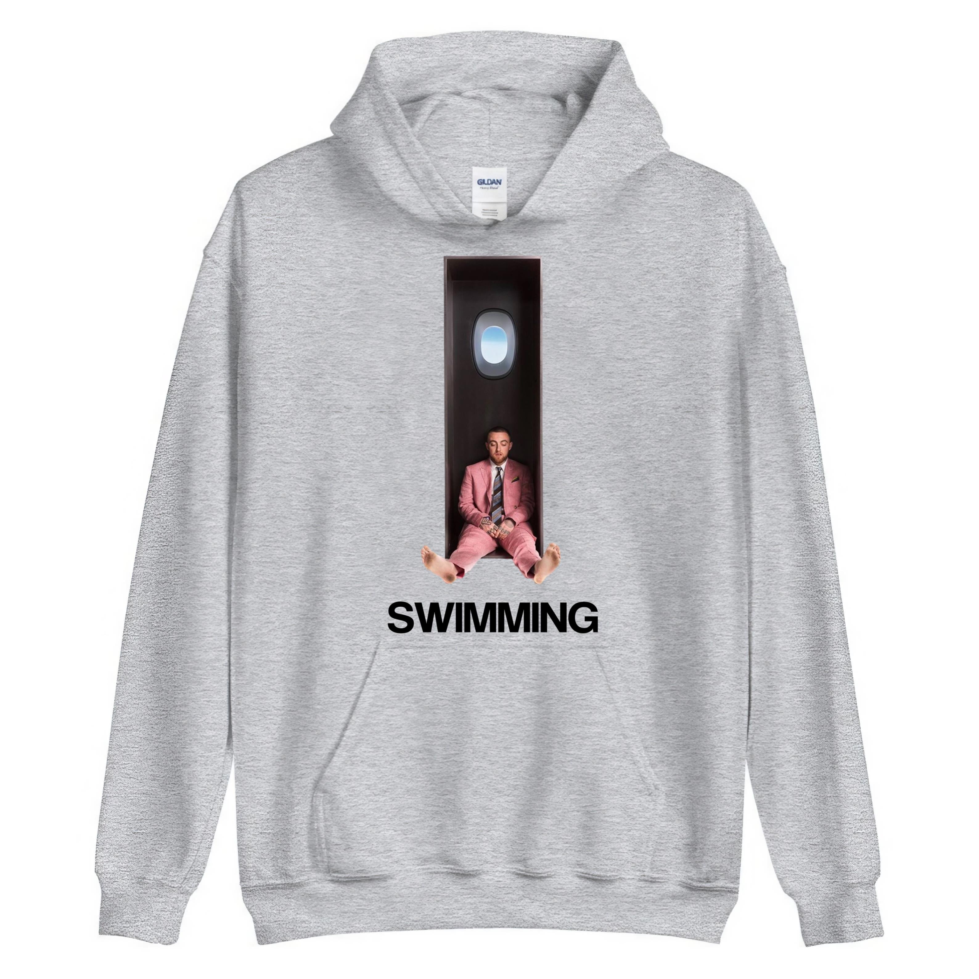 Hip-Hop Artist Tribute Graphic Tee – Swimming Album Design Shirt ...