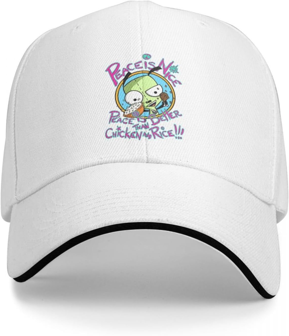 Hip Hop Baseball Cap Invader Zim-Baseball caps for Men and Women Hip ...