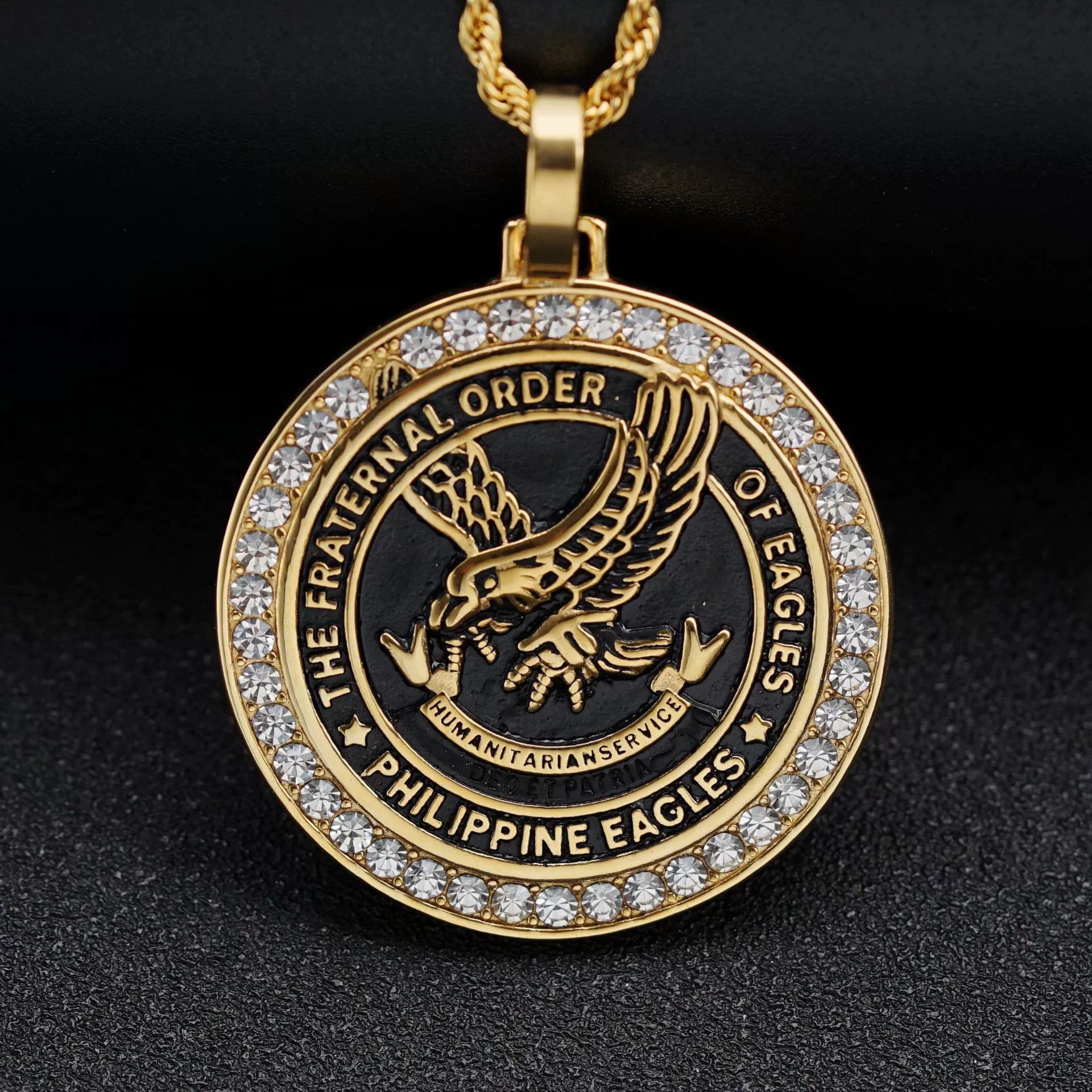 Hip Hop Bling Iced Out 14K Yellow Gold The Fraternal Order Philippine ...