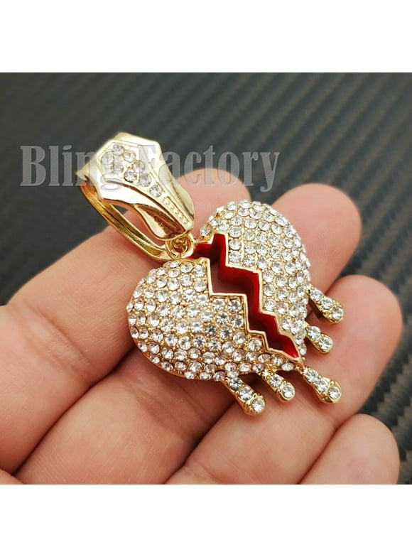 Diamond Broken Heart Chain