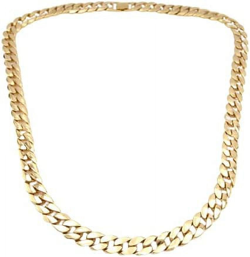 Hip Hop Gold Tone 2 Chainz Cuban Link Chain Necklace 33" - Walmart.com