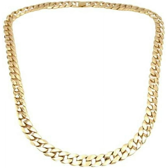 Hip Hop Gold Tone 2 Chainz Cuban Link Chain Necklace 33" - Walmart.com