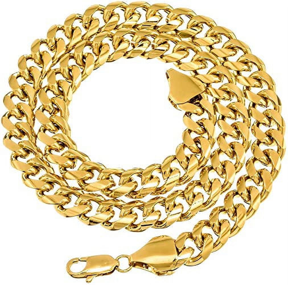 Hip Hop Gold Tone Full CZ 2 Chainz Cuban Link Chain Necklace 30 ...