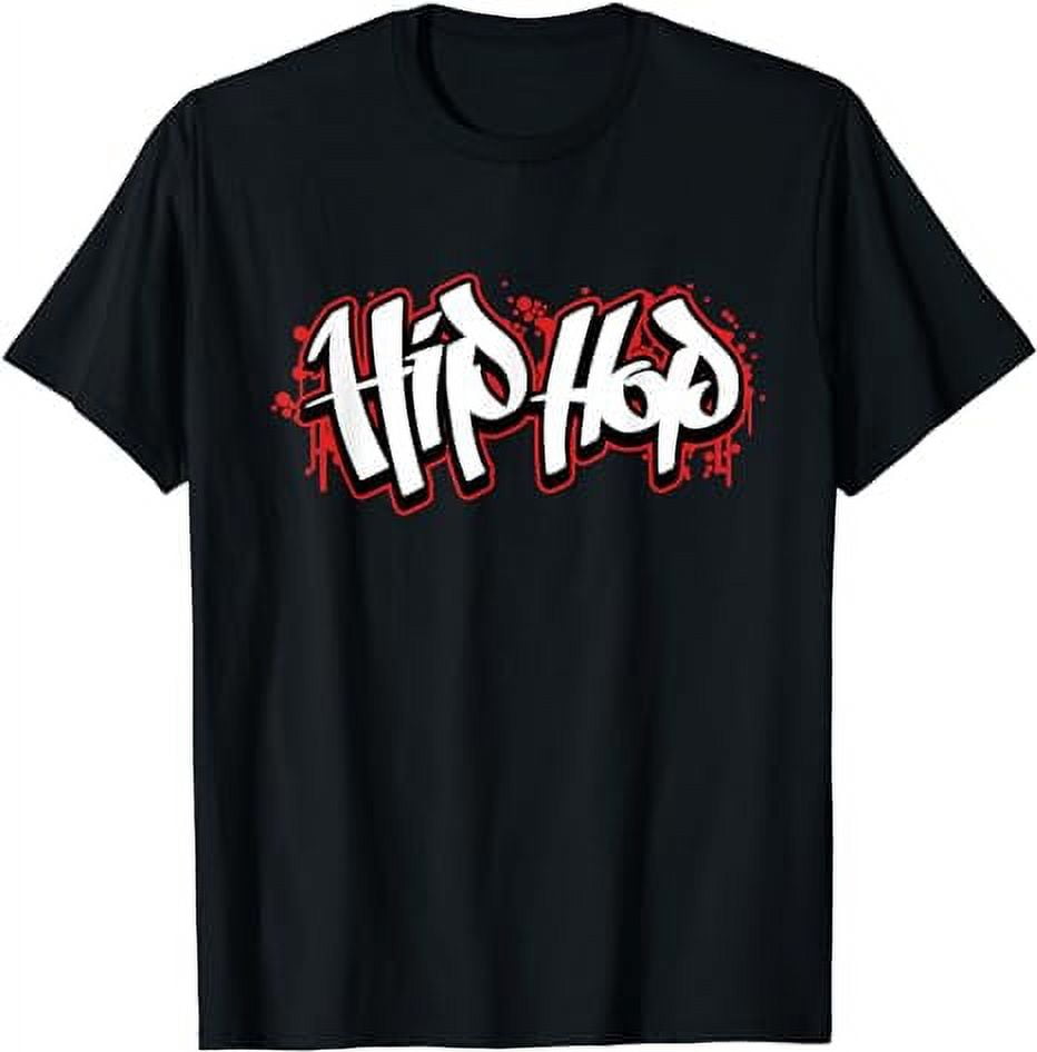 Hip Hop Graffiti Rap, break Dance, BeatBox Hip Hop T-Shirt - Walmart.com