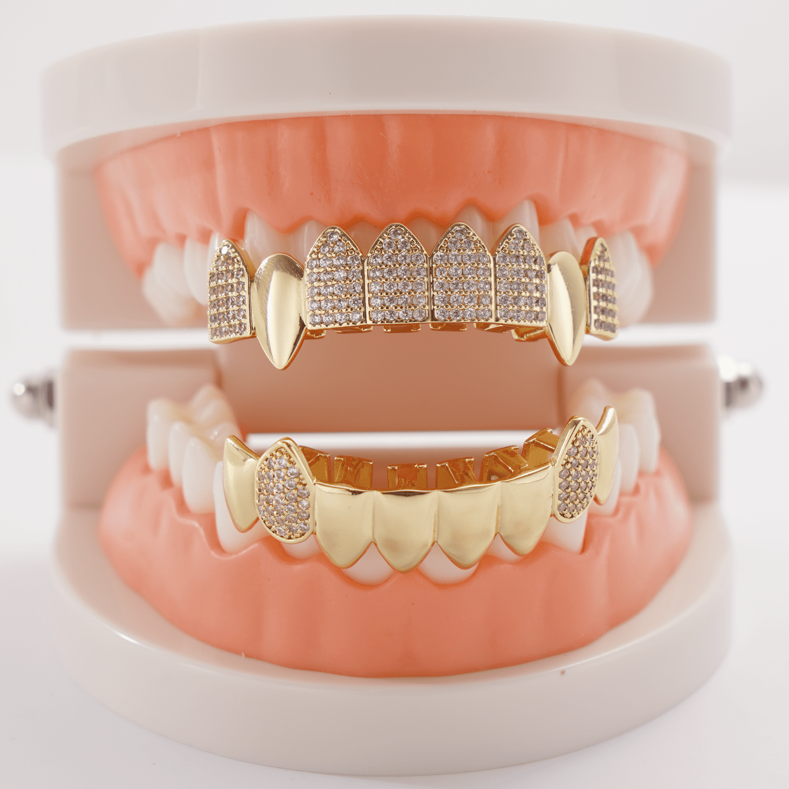 Hip Hop Grillz for Your Teeth - Gold-Plated Playful Teeth Jewelry for ...