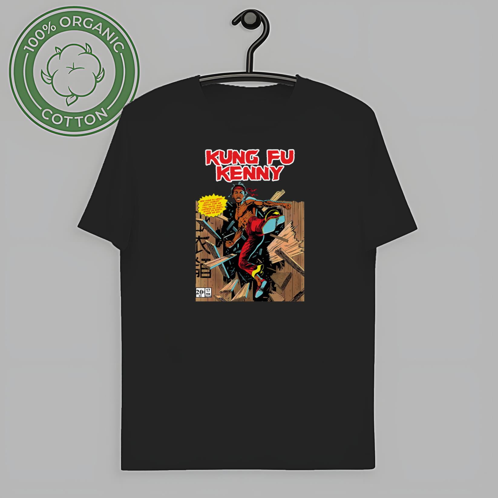 Hip-Hop Icon Inspired Kung Fu Graphic Tee, 90's Comic Style Shirt ...