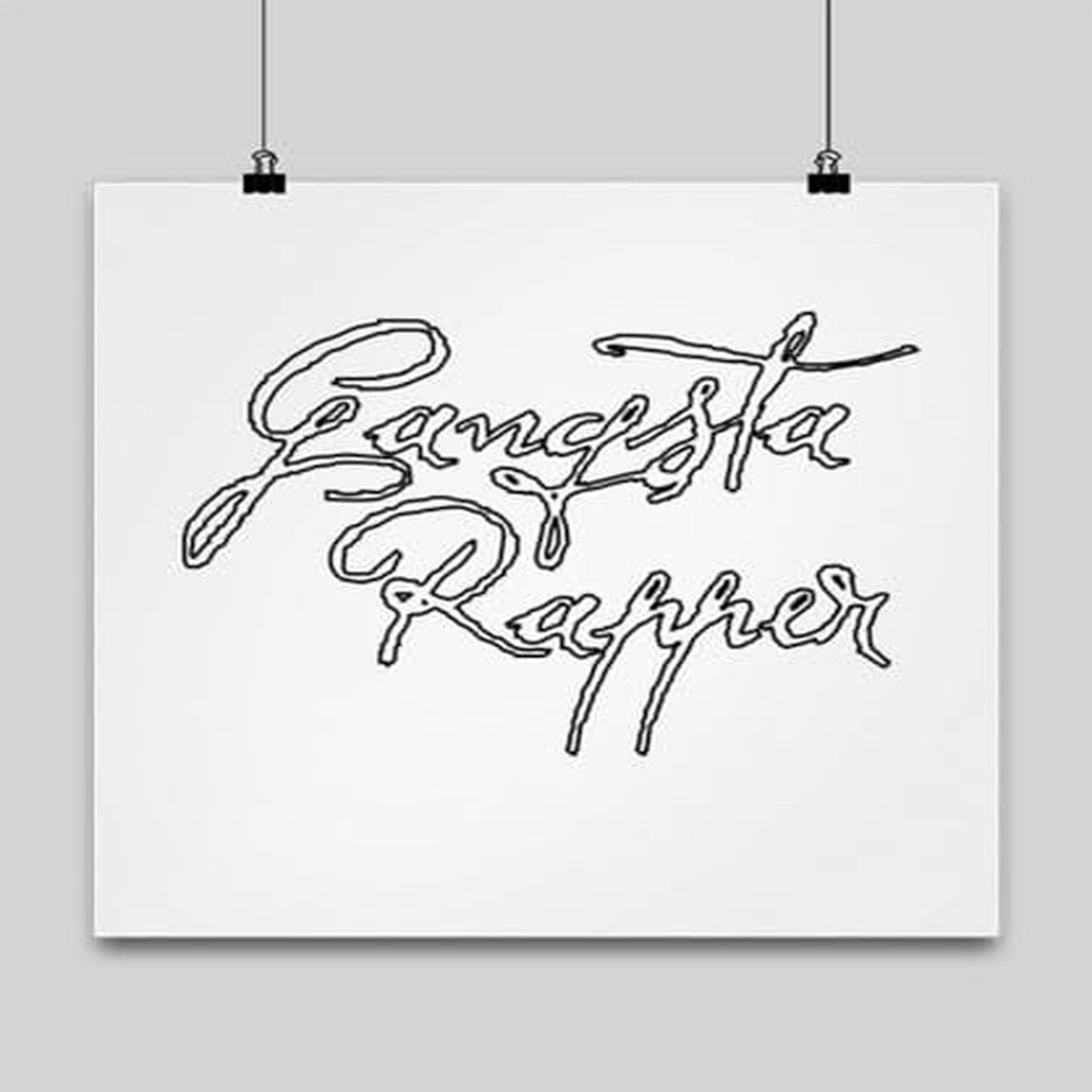 Hip Hop Wall Art - Rap Music Lover - 13x13 Poster Print - Urban Style ...