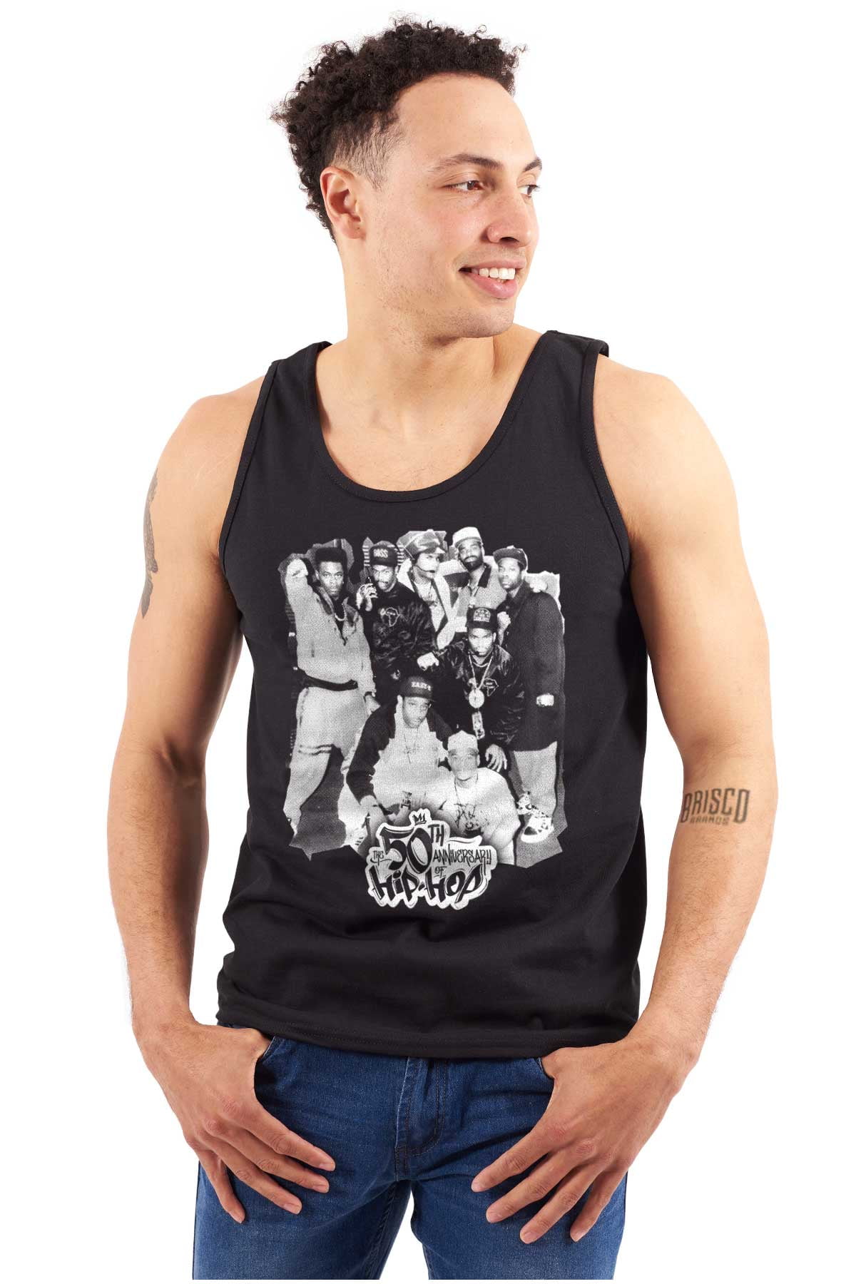 Hip Hop Rappers Magazine Cut Out Tank Top T Shirts Men Women Brisco ...
