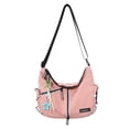 Hip Hop Street Cargo Crossbody Bag for Men Women Nylon Reflective Shape ...