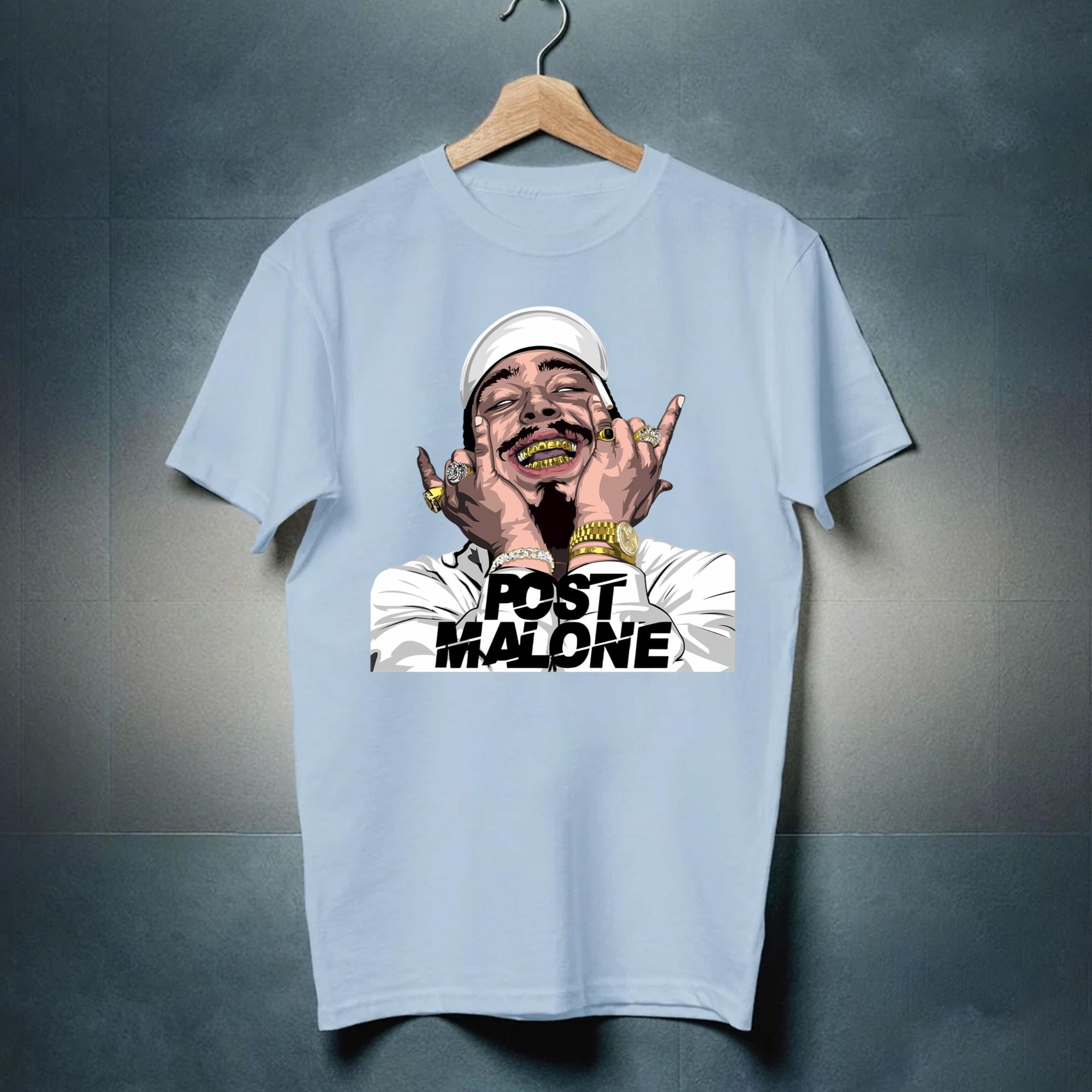 Hip Hop Urban Streetwear Tee for Men, Casual Rap Style Clothing Black Shirt, Classic Rapper ...