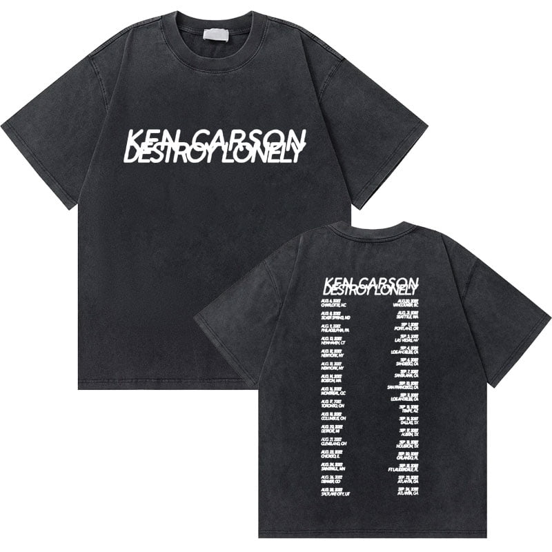 Hip Hop Vintage Rapper Tour 2Side Wash Tshirt Music Rap Tour T-Shirts ...