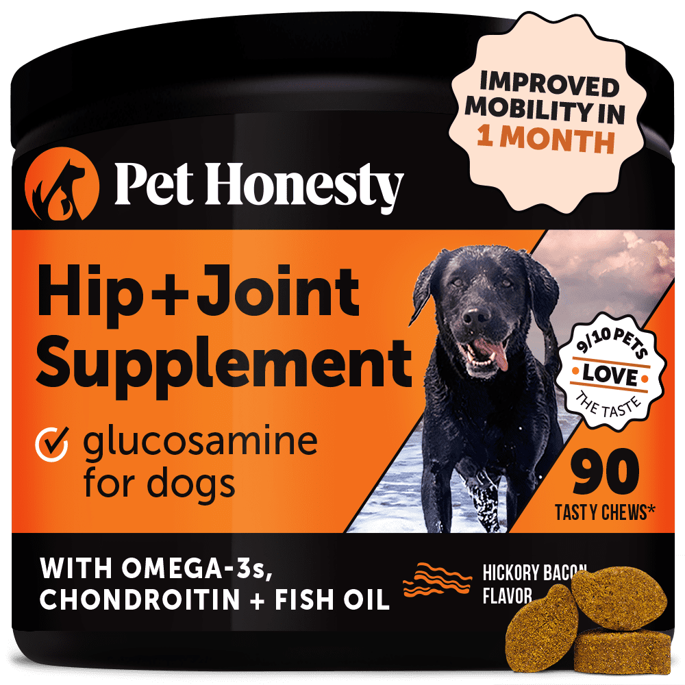 Pet Honesty Hip + Joint Health Bacon Flavor - Flex Supplement Treats ...