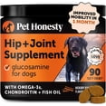Pet Honesty Hip + Joint Health Bacon Flavor - Flex Supplement Treats ...