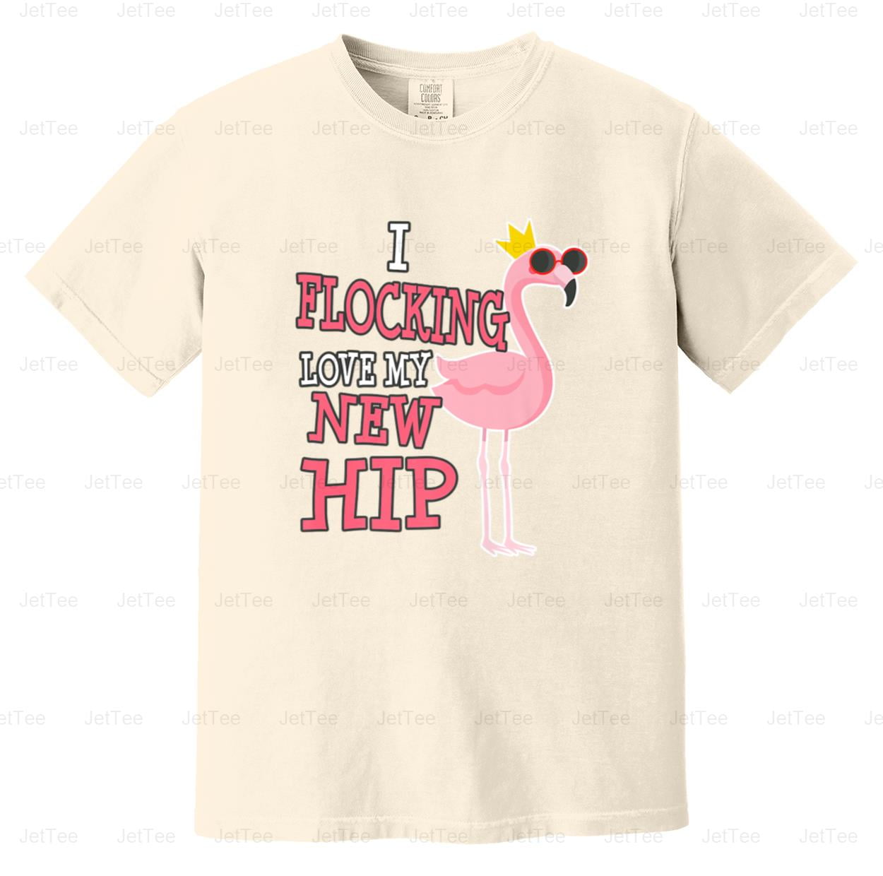 Hip Replacement Surgery Get Well Soon Flamingo Funny Recovery Gift ...