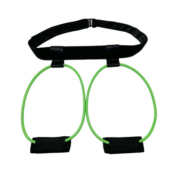 Hip Resistance Belt For Glute Leg Workout Adjustable Waist Bands With Foot Loops For Strength ...