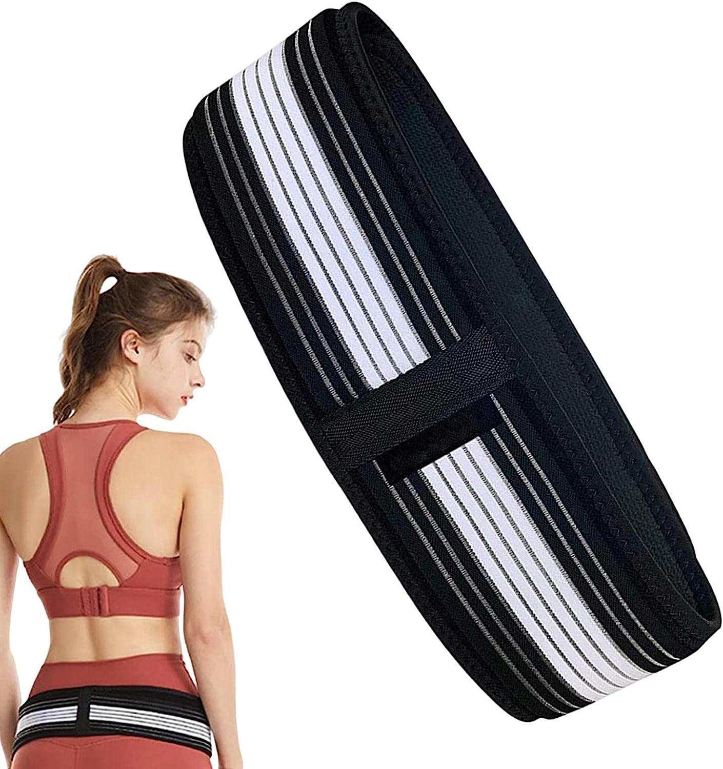 Hip Support Belt, Sacroiliac Brace, Sacroiliac Joint Belt Lower Back Support For Alignment ...