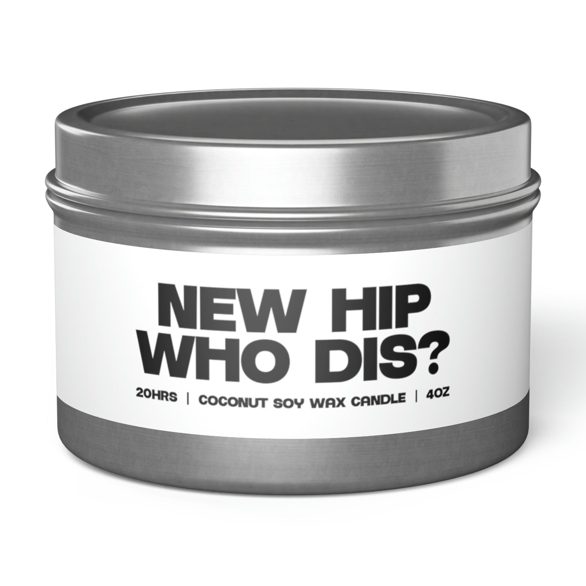 Hip Surgery Replacement Tin Candle Gift Decor Vanilla Coffee Scented ...