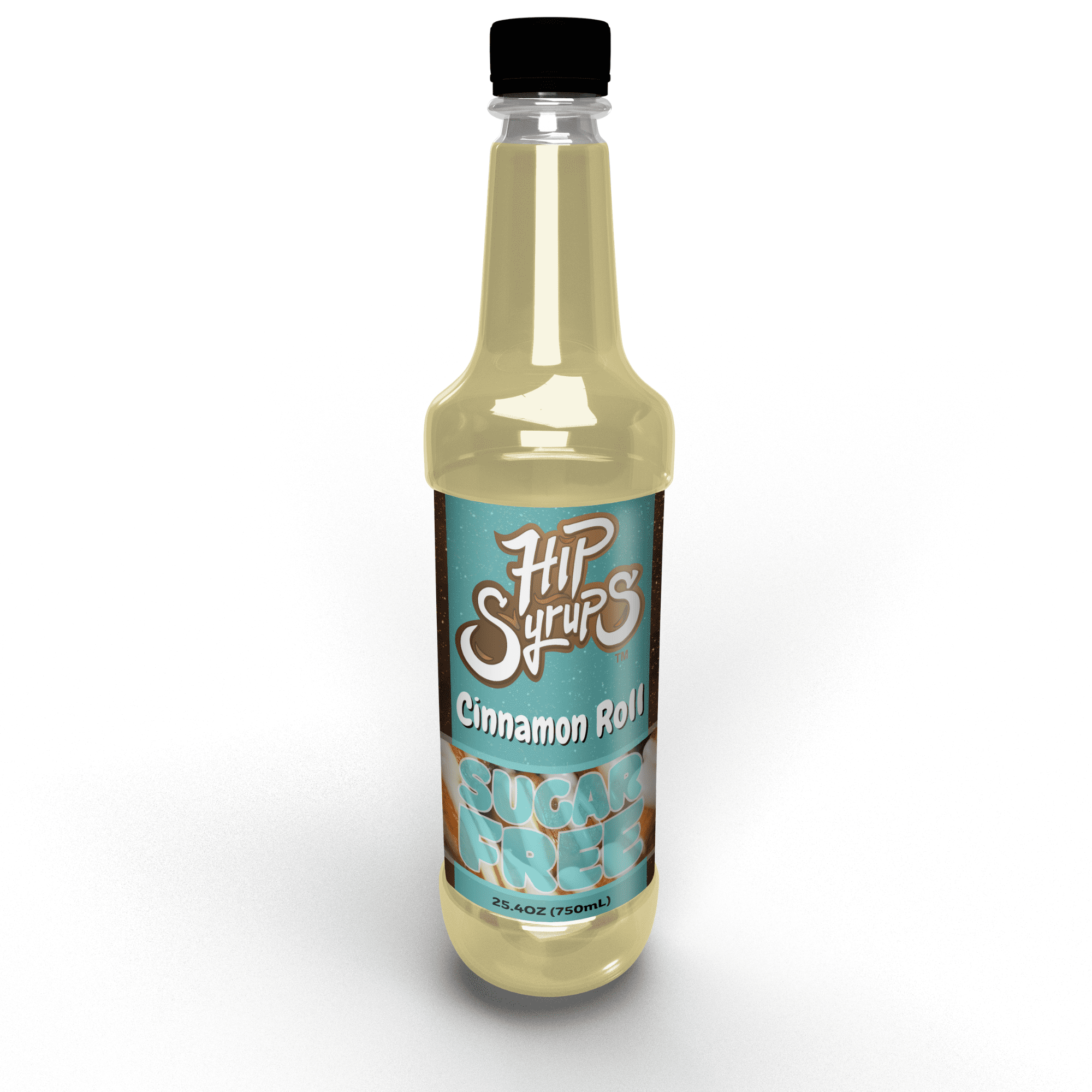 Hip Syrups Cinnamon Roll Sugar Free Simple Syrup, 25.4 fl oz - Walmart.com