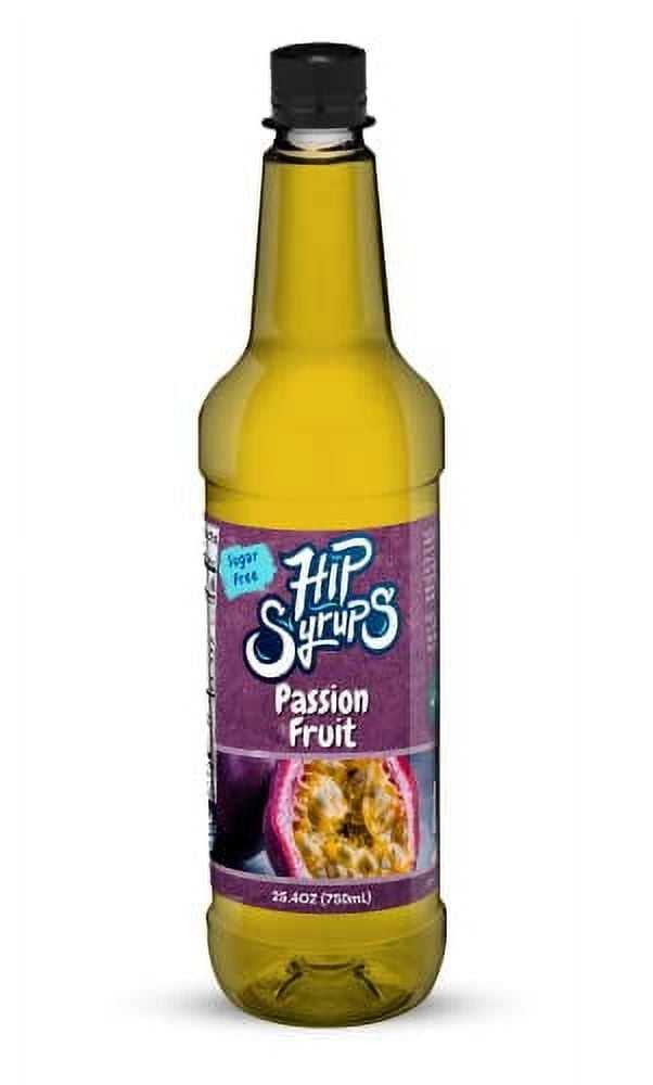 Hip Syrups - Passion Fruit Sugar Free Simple Syrup Designed for Water ...