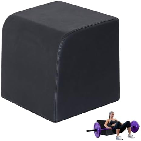 Hip Thrust Bench for Glutes, Booty Bench & Glute Box with High-Density ...