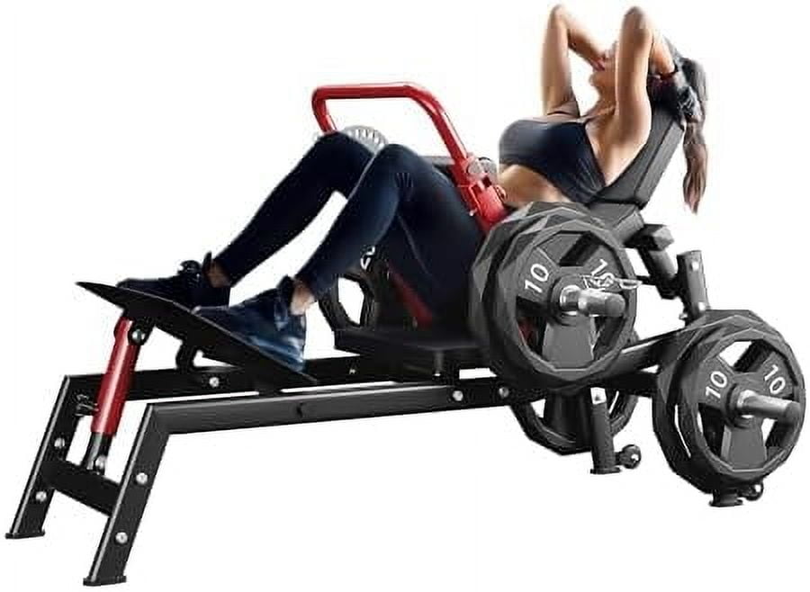 Hip Thrust Machine, Heavy Duty Glute Bridge Machine, 850 Lbs Capacity ...